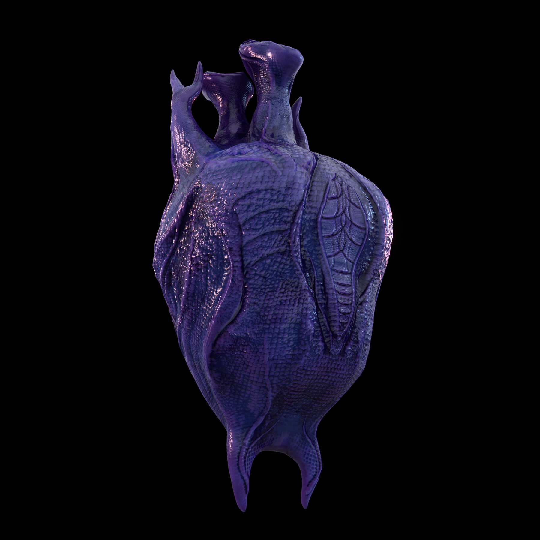 ArtStation - Alien Egg 2 - Ngchipv | Game Assets