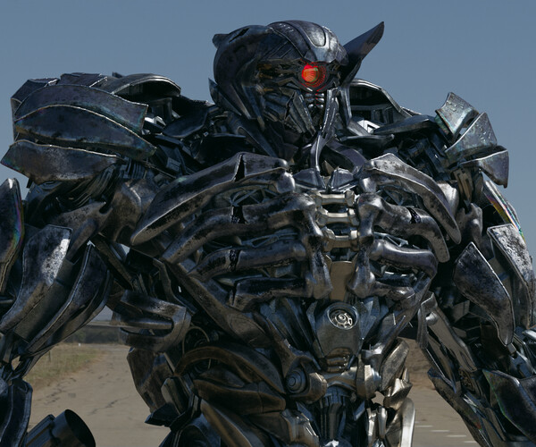 ArtStation - Rigged Transformers Shockwave 3d model | Resources