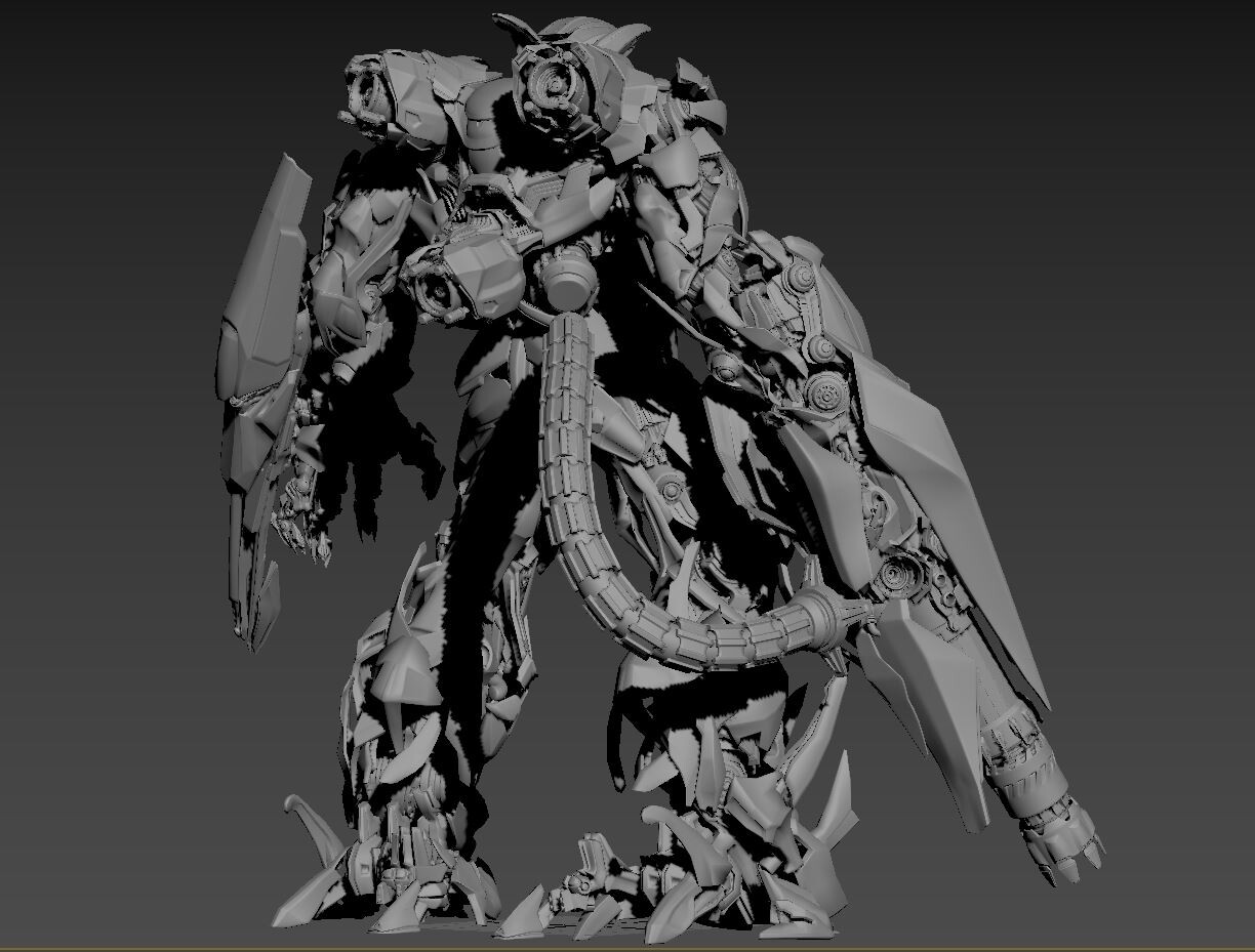 ArtStation - Rigged Transformers Shockwave 3d model | Resources