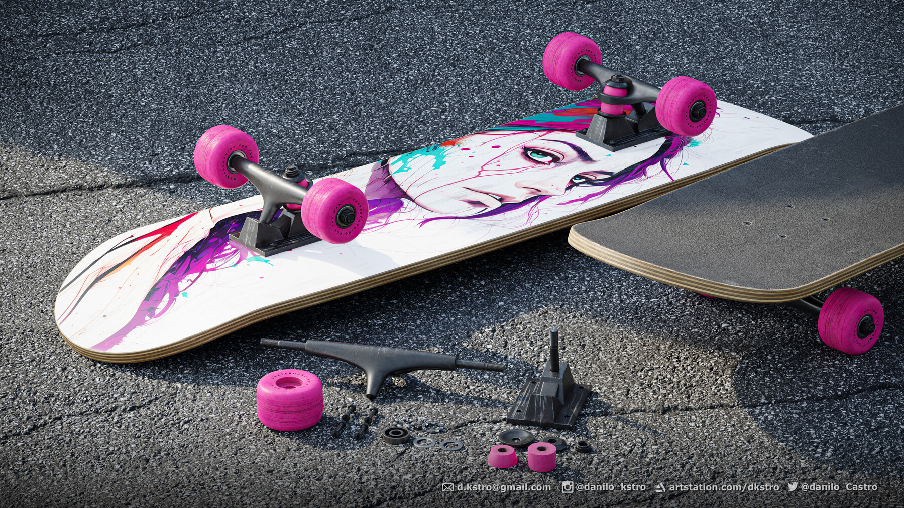 ArtStation - Skateboard | Resources
