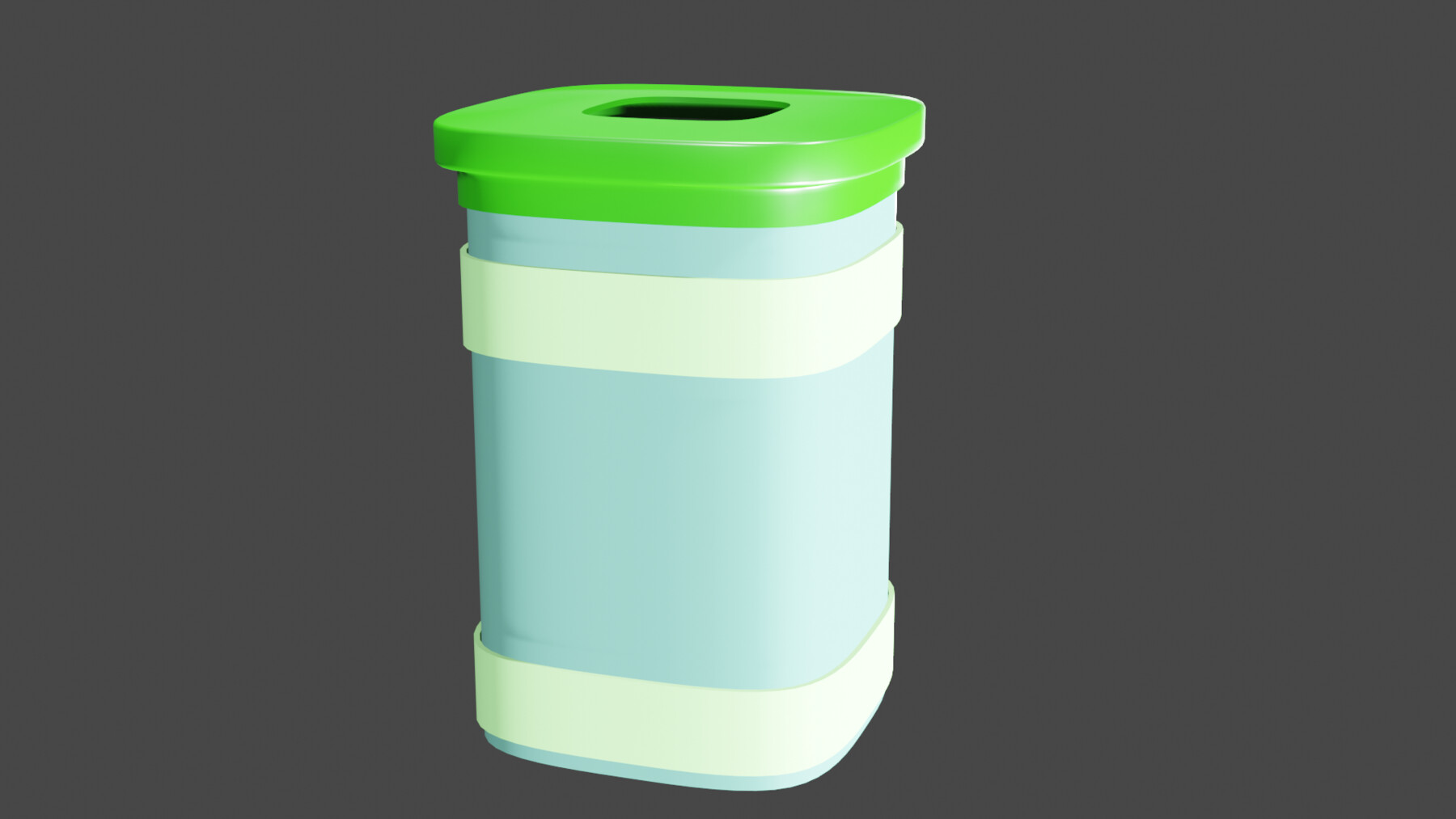 ArtStation - 2 Rubbish bins | Game Assets