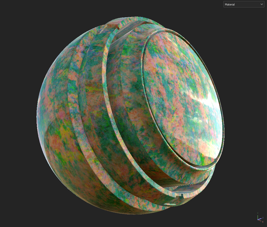 ArtStation - SmartMaterial Collection-01 Stylized and Realistic Marble ...