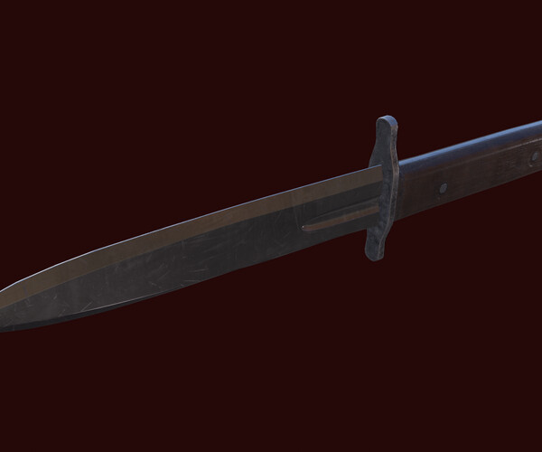 ArtStation - Italian WWI Arditi Dagger | Game Assets