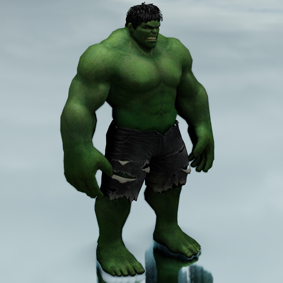 ArtStation - Hulk 3d model | Game Assets