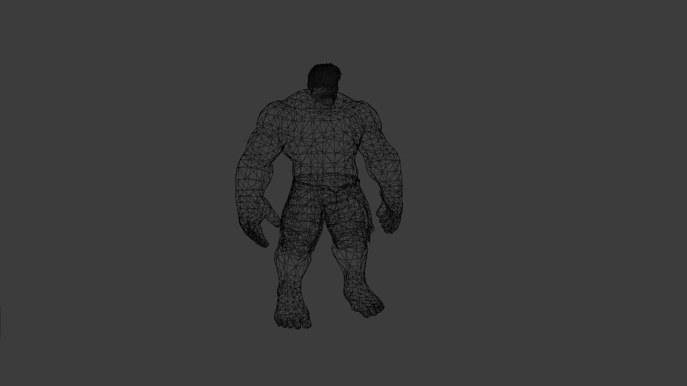 ArtStation - Hulk 3d model | Game Assets