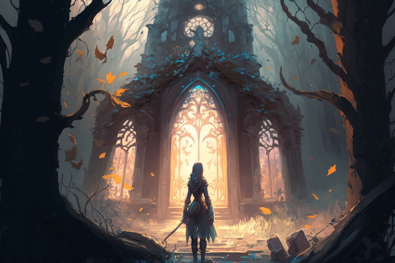 ArtStation - The Enrapturing Tale: A Digital Painting of Legends and ...