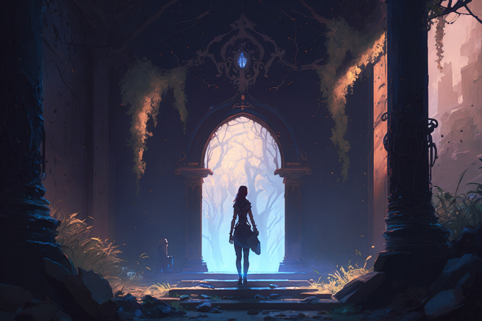 ArtStation - The Enrapturing Tale: A Digital Painting of Legends and ...