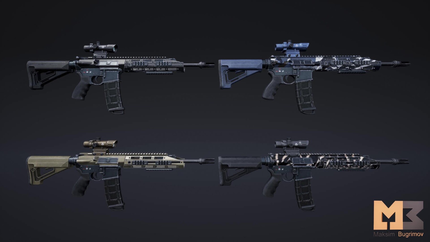 ArtStation - Female Soldiers (Pack) | Game Assets