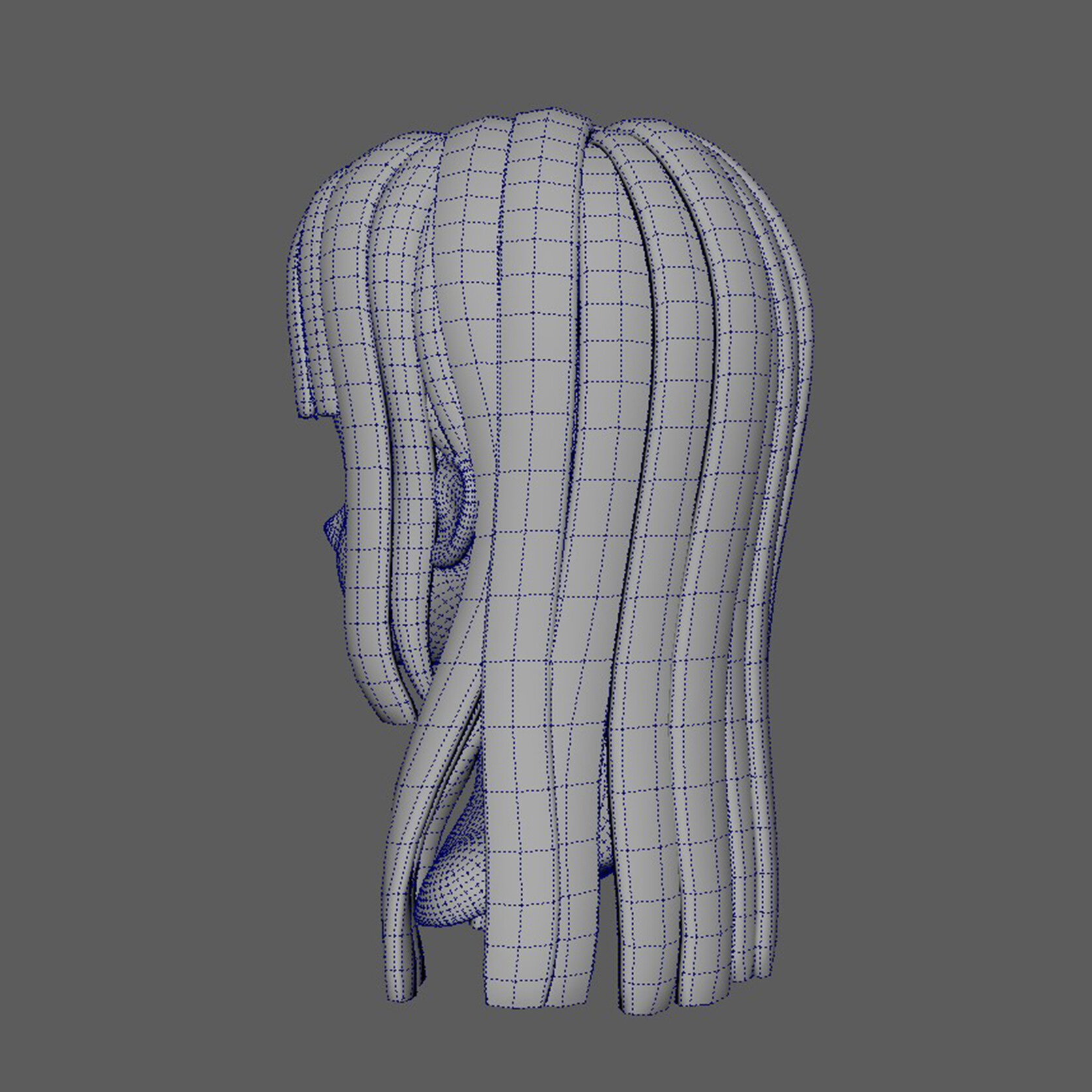ArtStation - Long Hair | Game Assets