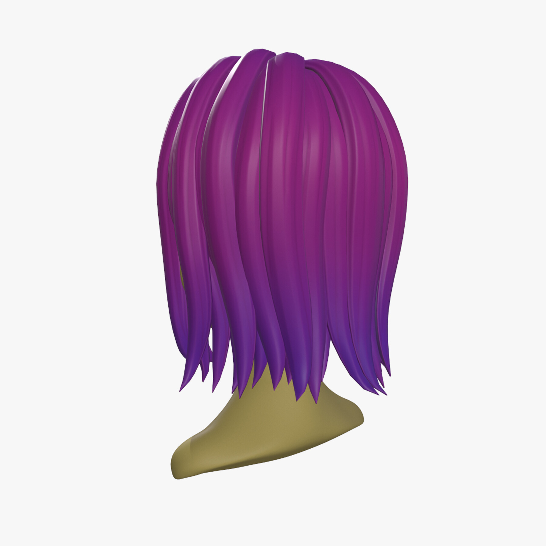 ArtStation - Short Hair | Game Assets