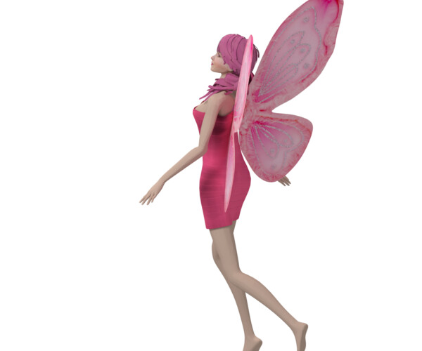 ArtStation - Fairy 3D Model Game Ready | Game Assets