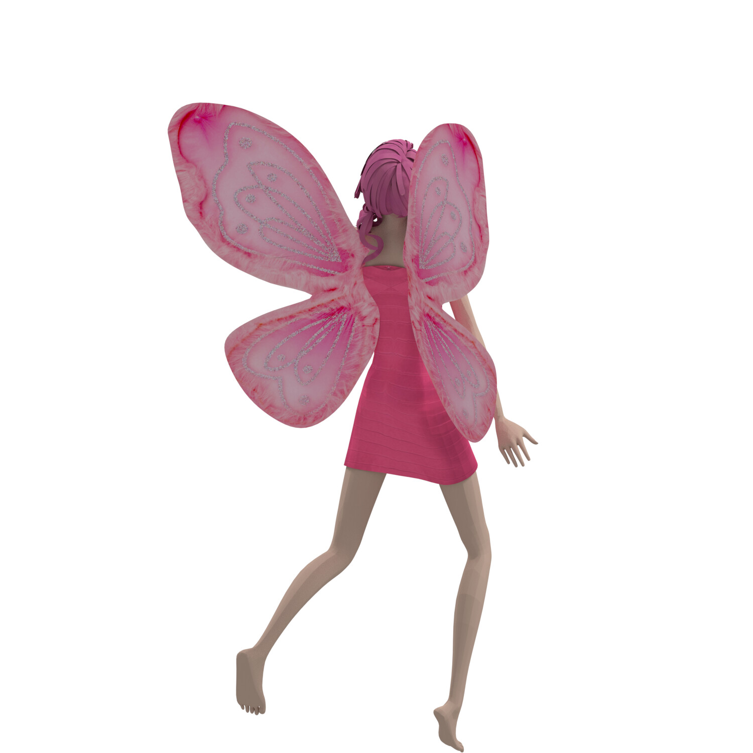 ArtStation - Fairy 3D Model Game Ready | Game Assets