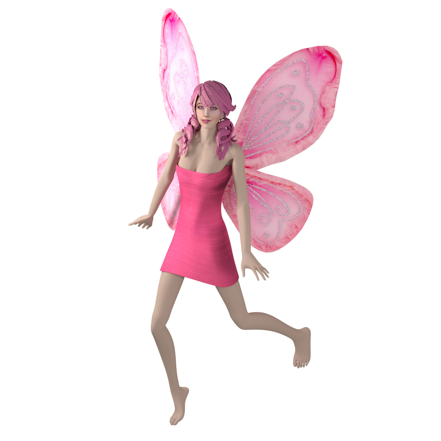 ArtStation - Fairy 3D Model Game Ready | Game Assets