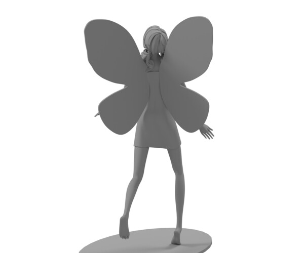 ArtStation - Fairy 3D Model Game Ready | Game Assets