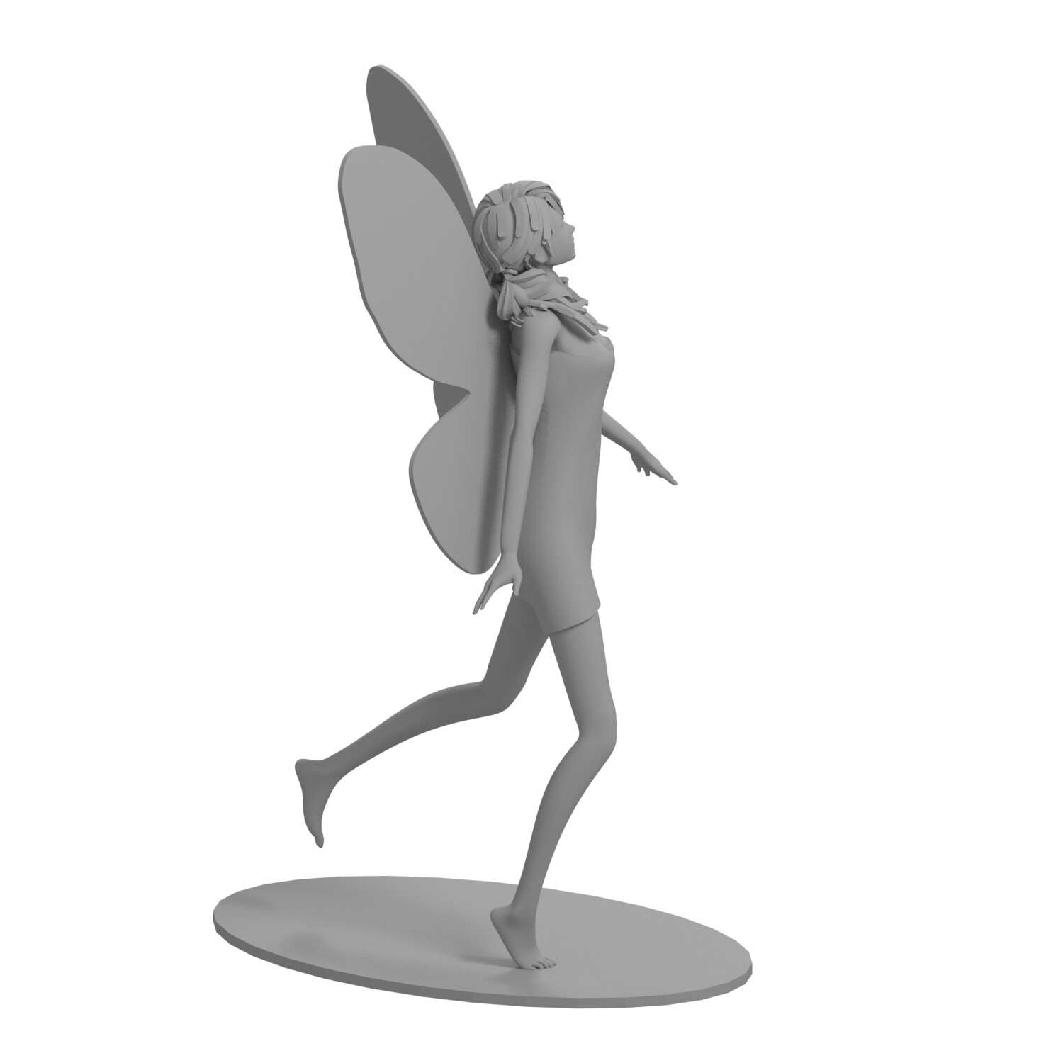 ArtStation - Fairy 3D Model Game Ready | Game Assets