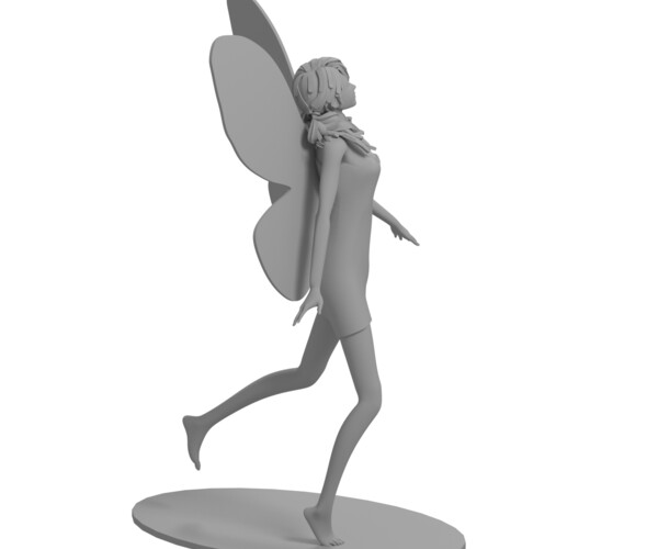 ArtStation - Fairy 3D Model Game Ready | Game Assets