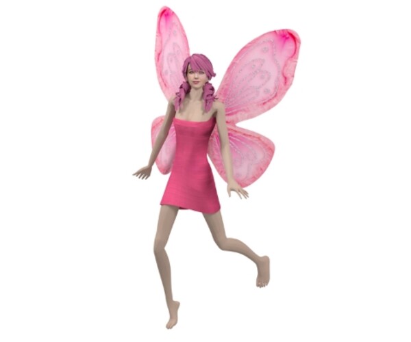 ArtStation - Fairy 3D Model Game Ready | Game Assets