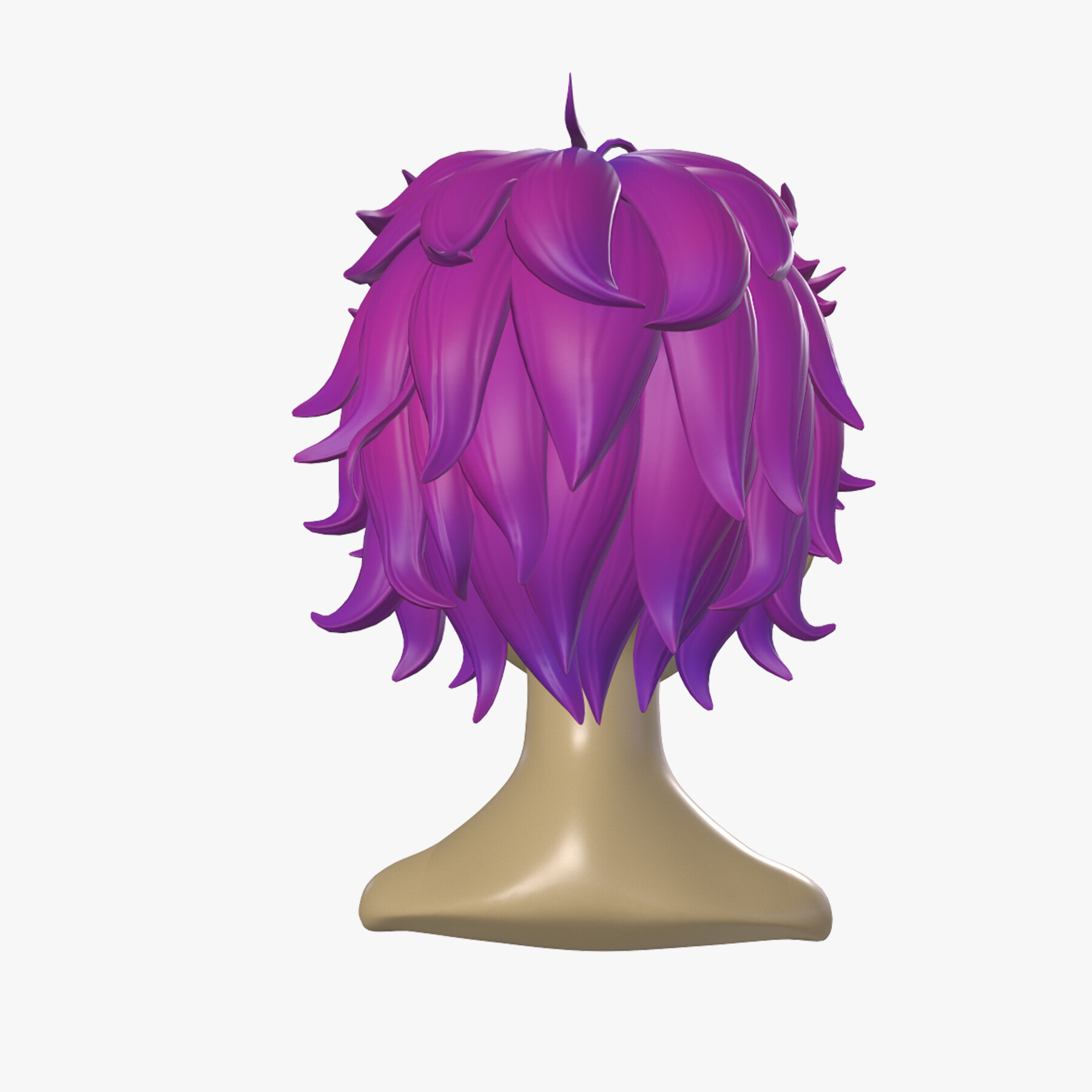 ArtStation - Short Hair | Game Assets