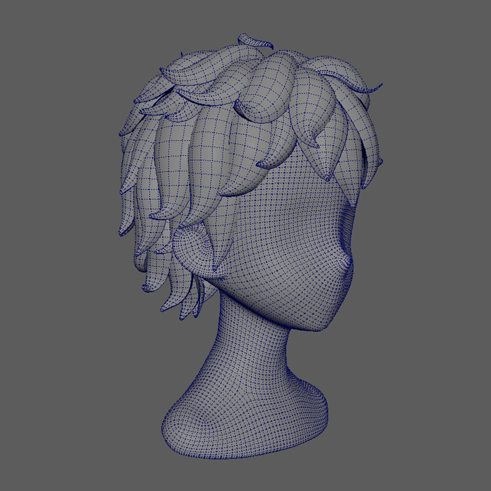 ArtStation - Short Hair | Game Assets