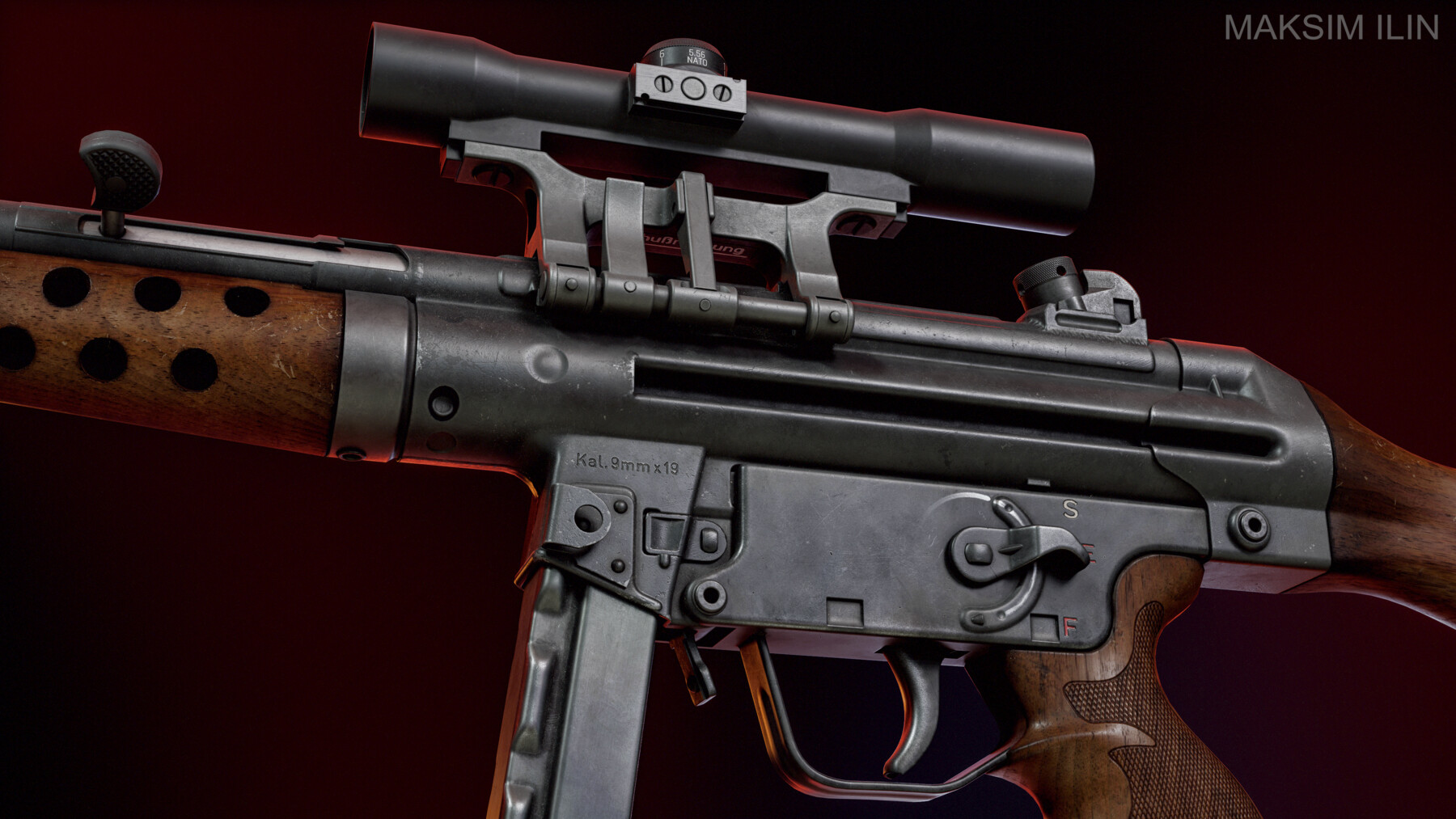 ArtStation - MP5 - Wood Furniture Set | Game Assets