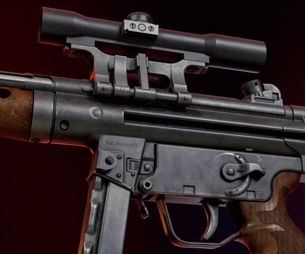 ArtStation - MP5 - Wood Furniture Set | Game Assets