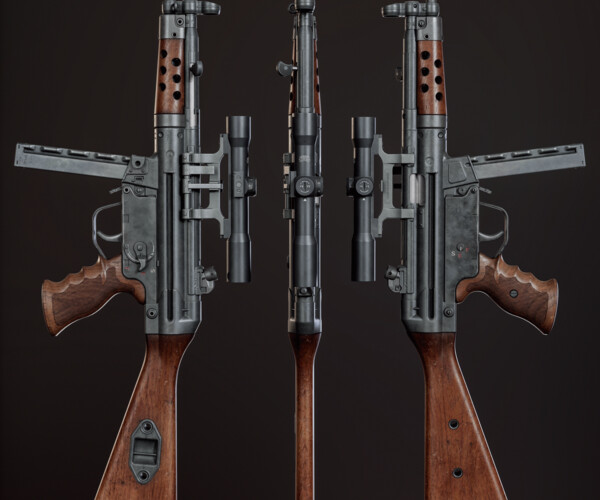 ArtStation - MP5 - Wood Furniture Set | Game Assets