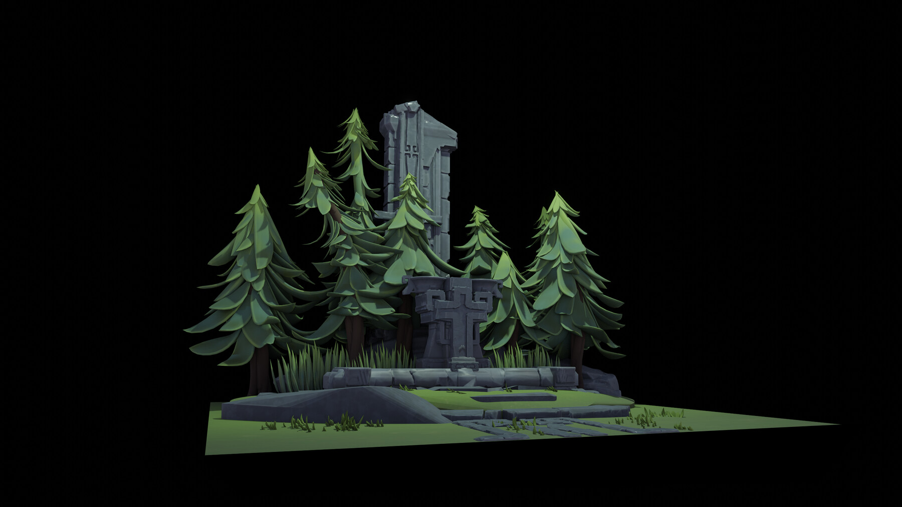 ArtStation - Battle Stage Concept Art Pipeline Tutorial + 3D Kit ...