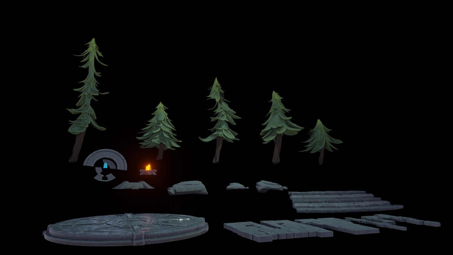 ArtStation - Battle Stage Concept Art Pipeline Tutorial + 3D Kit ...