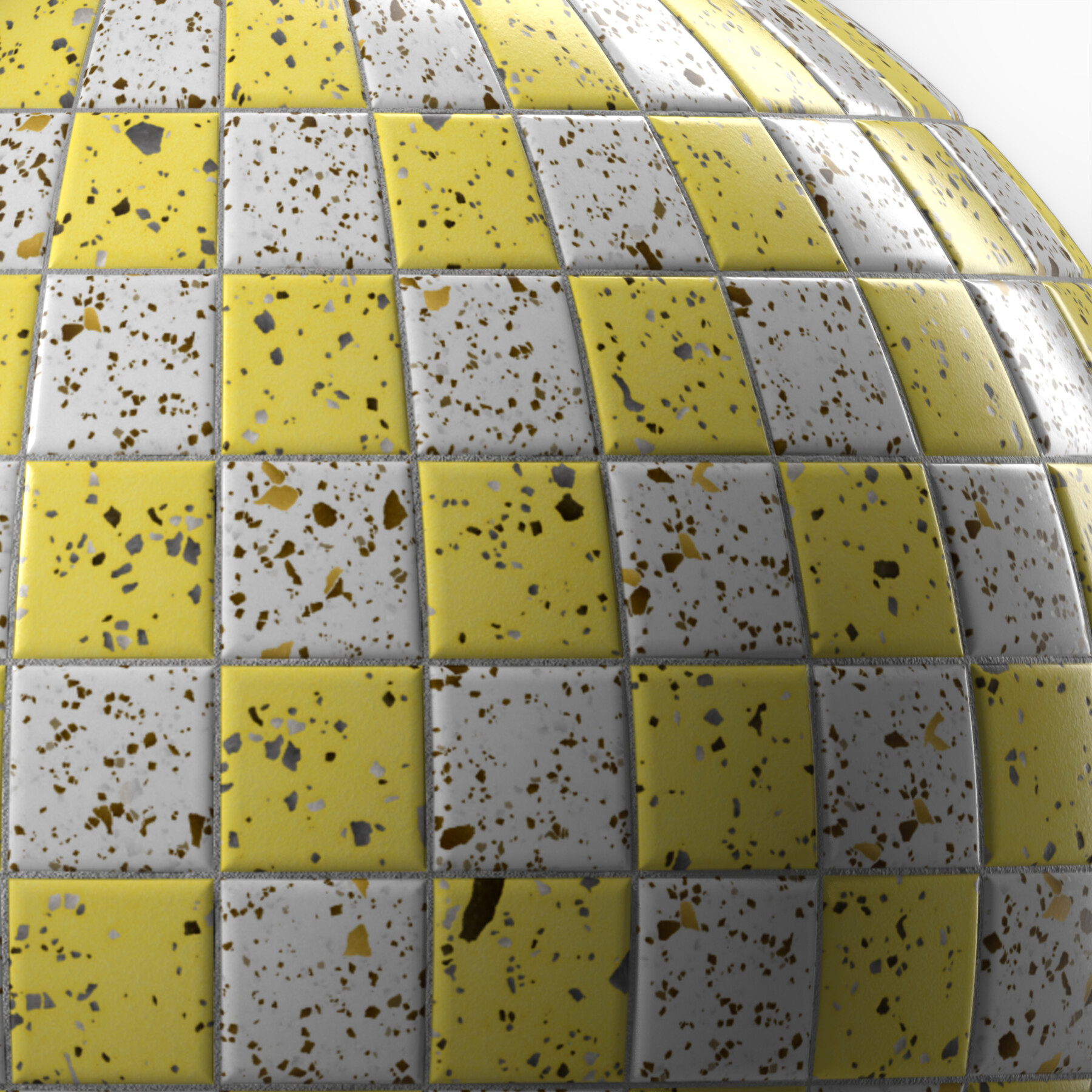 ArtStation - Terrazzo Materials 17- Tiling by 3 Colors | Pbr 4k ...