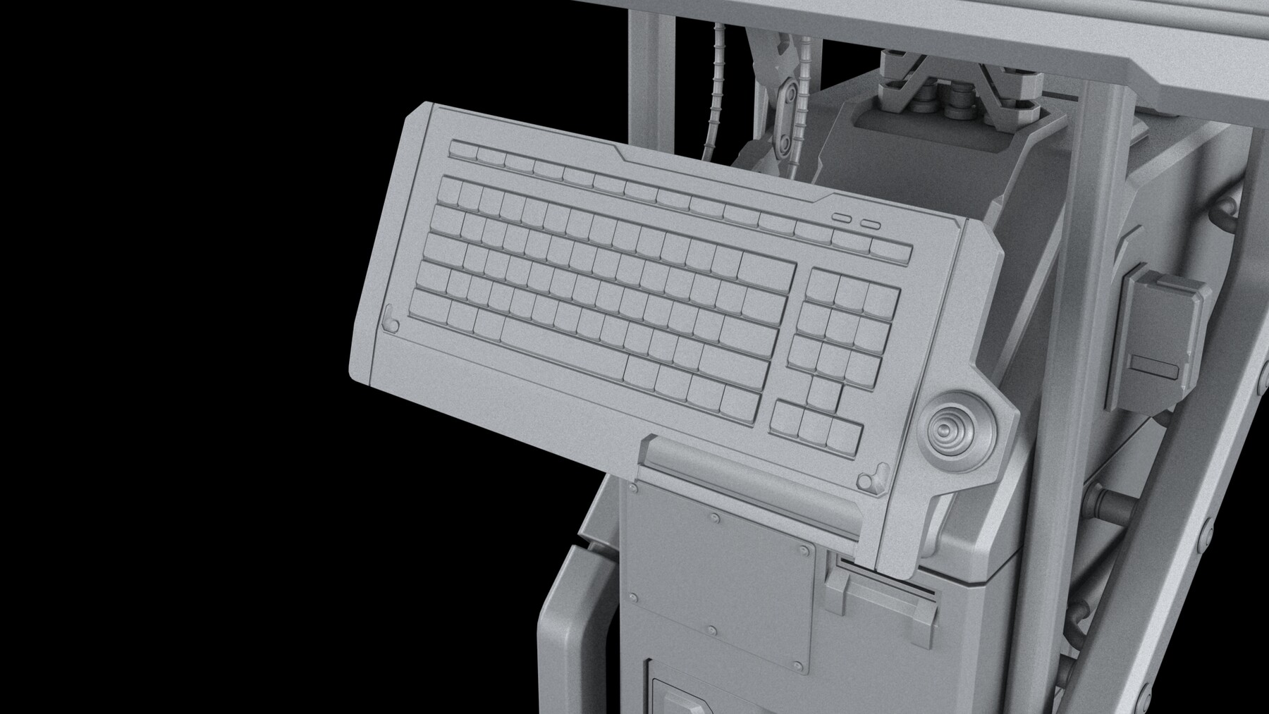 ArtStation - Sci-fi Terminal | Resources