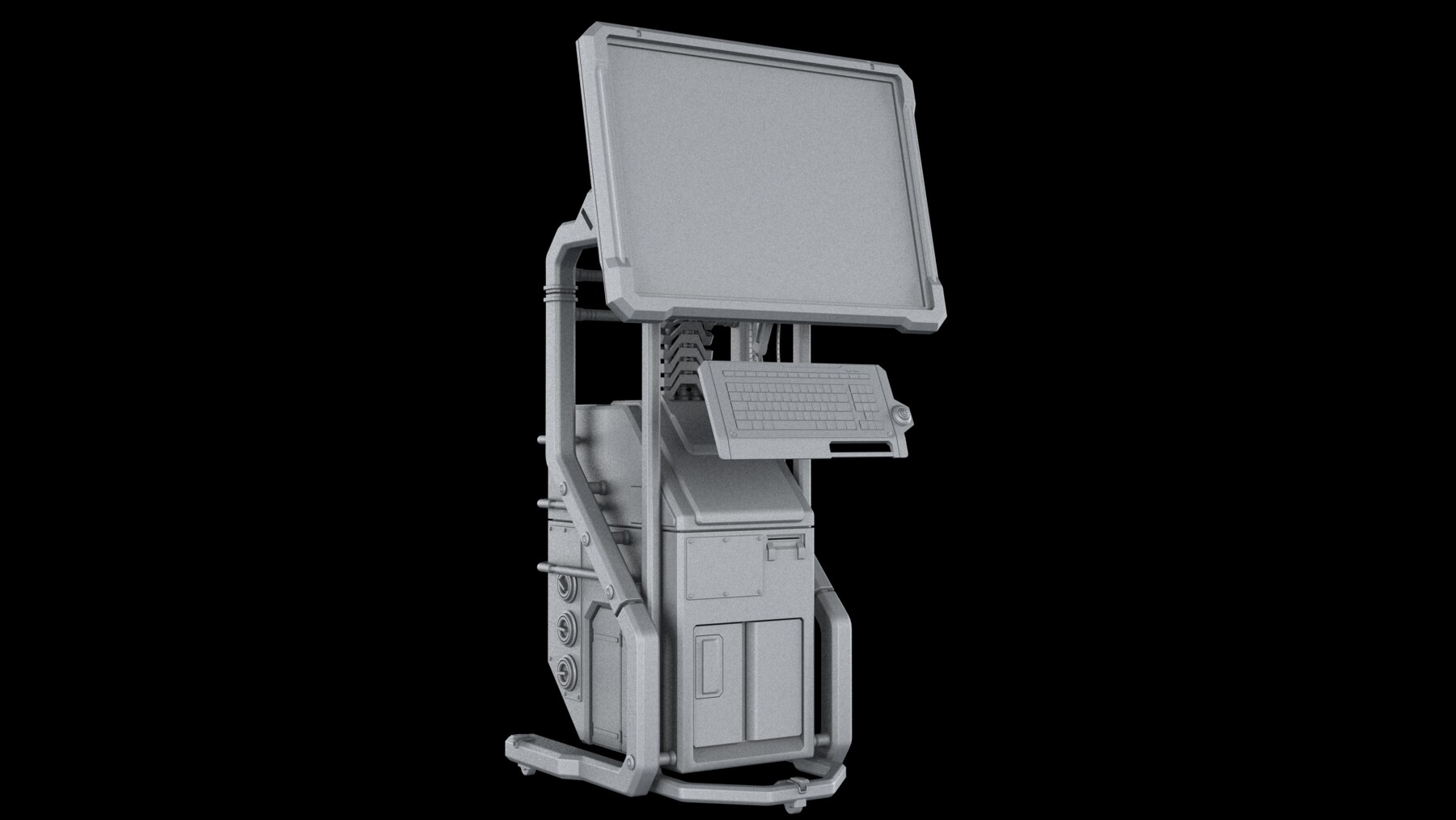 ArtStation - Sci-fi Terminal | Resources