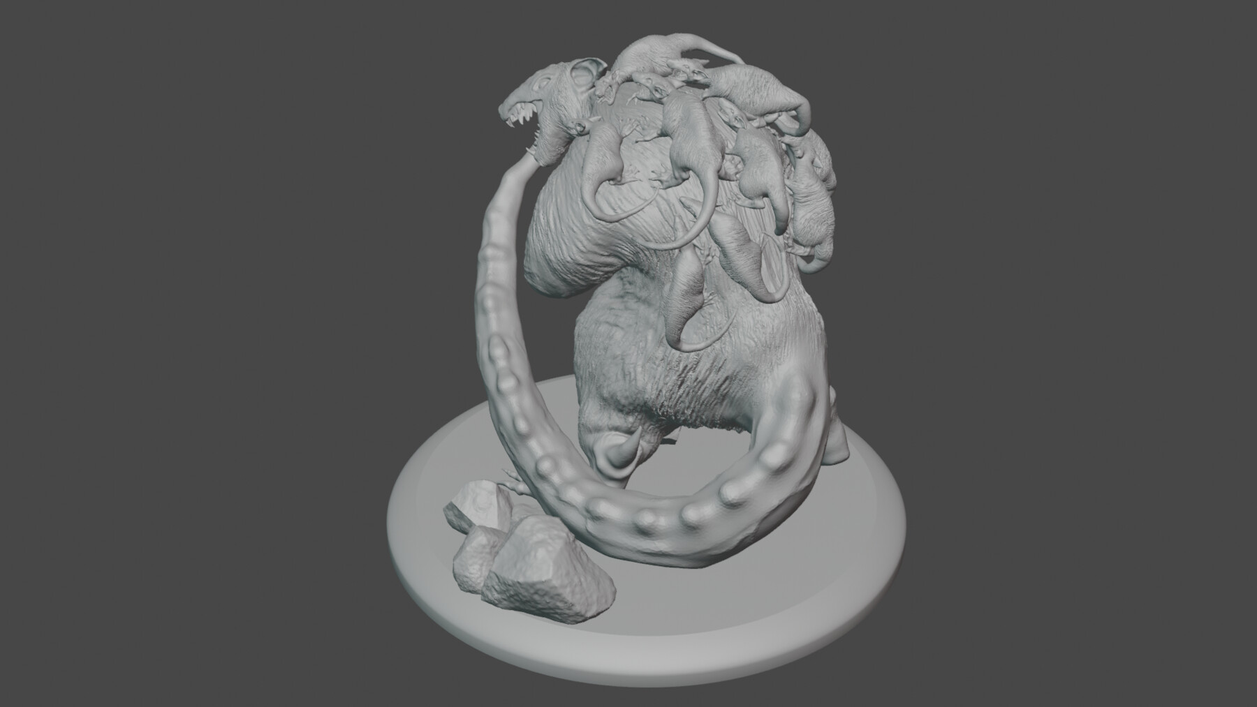 ArtStation - The Rat Mother 3D model for Printing | Resources