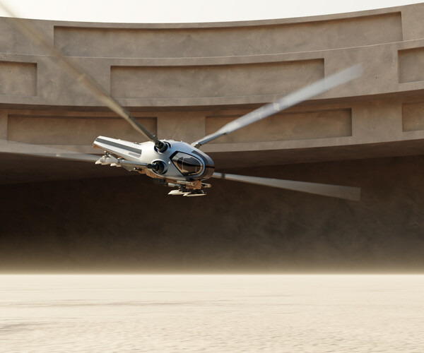 ArtStation - Dune Ornithopter | Resources