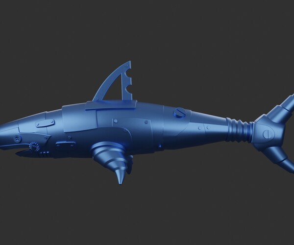 ArtStation - Spaceship in Fish Shape | Resources