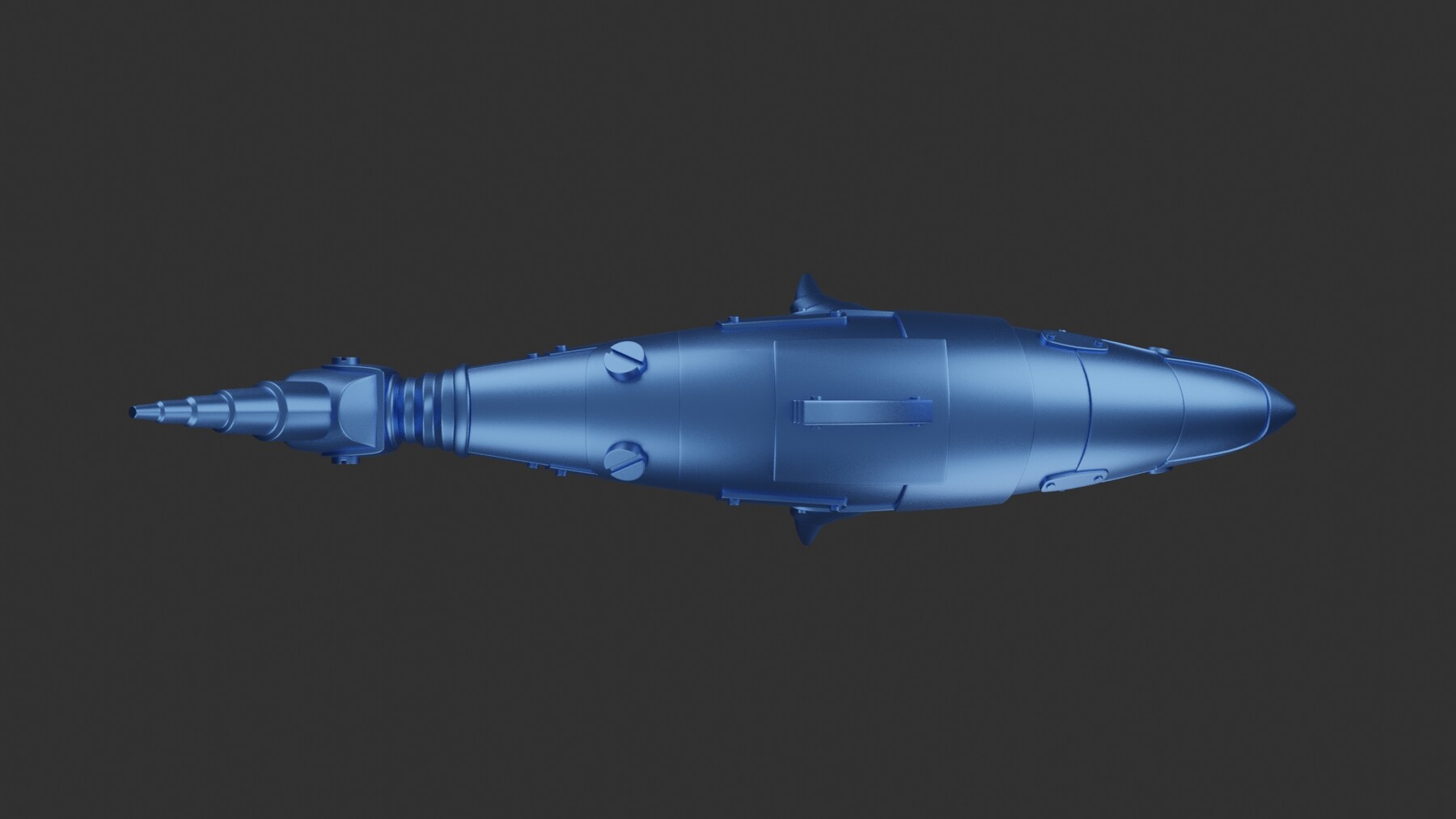 ArtStation - Spaceship in Fish Shape | Resources