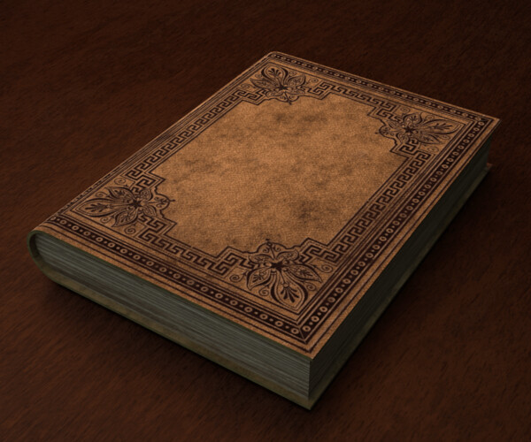 ArtStation - Old Book (from Asset) | Game Assets