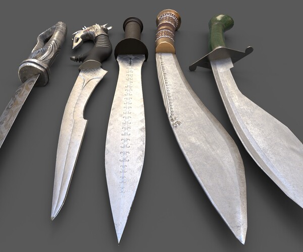 ArtStation - Daggers | Game Assets