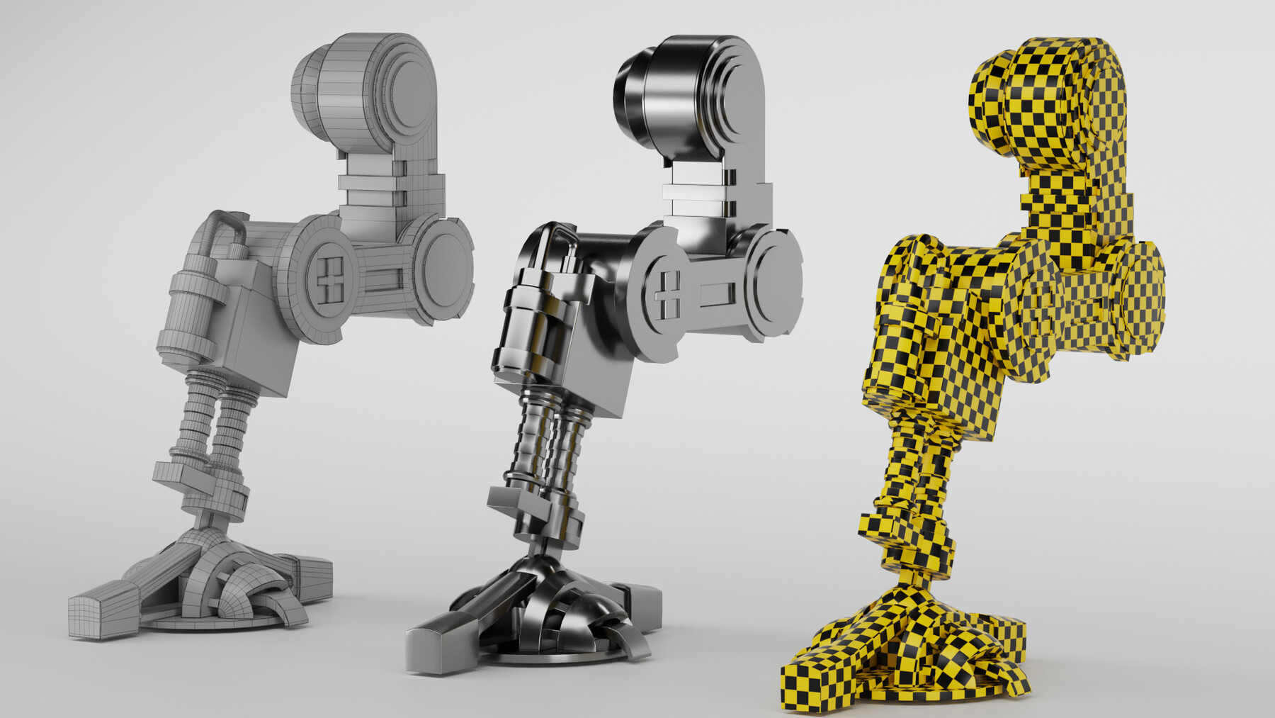 ArtStation - 10 MECHANICAL LEG_VOL.01 | Game Assets