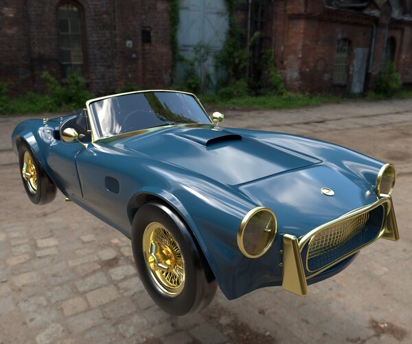 ArtStation - Shleby Car | Game Assets