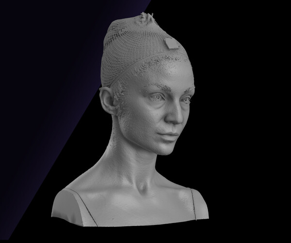ArtStation - Raw Head Scan | Angie Goodman | Resources