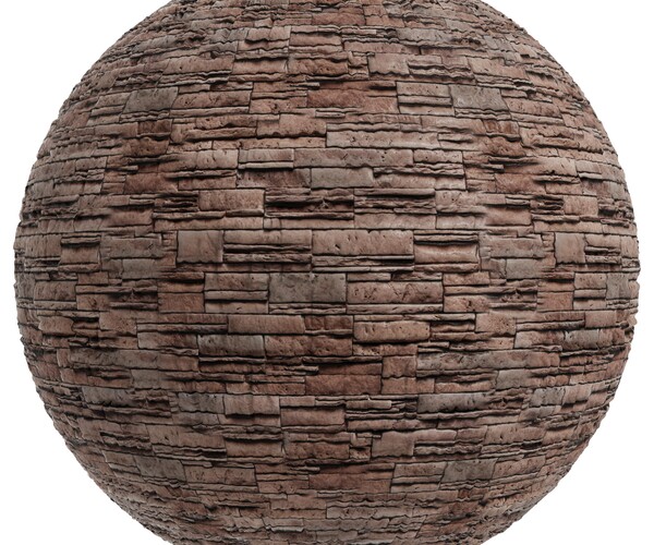 ArtStation - FB607 Exterior Stone Cladding facade | 3MAT | PBR ...