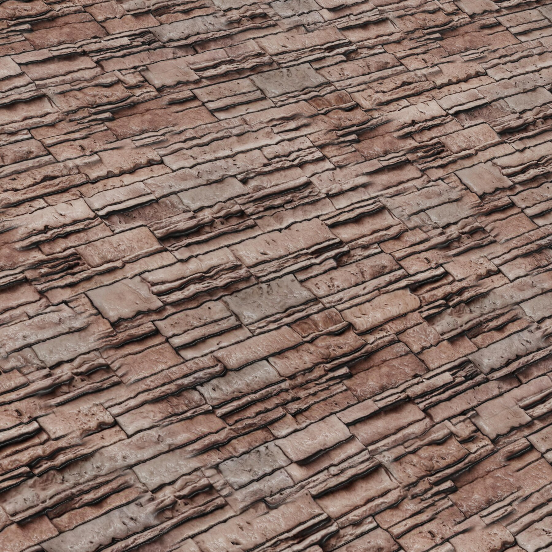 ArtStation - FB607 Exterior Stone Cladding facade | 3MAT | PBR ...