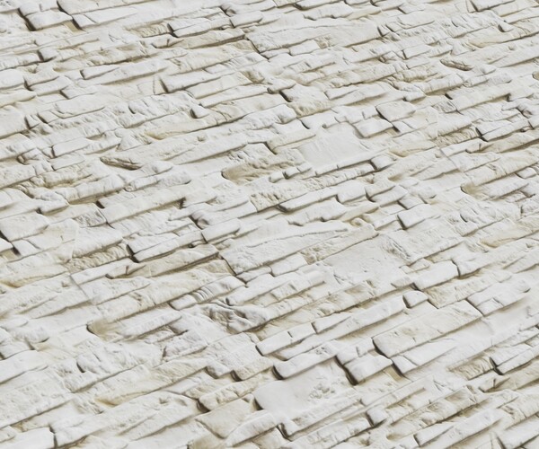 ArtStation - FB606 Exterior Stone Cladding facade | 3MAT | PBR ...