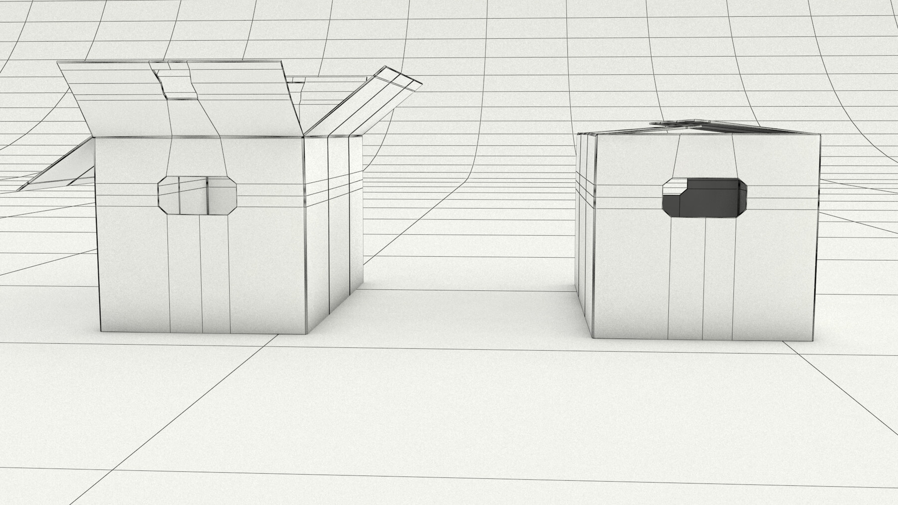 ArtStation - laos Cardboard Boxes | Game Assets