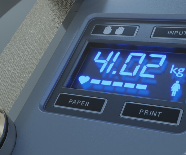 ArtStation - Digital Weighing Scale | Resources
