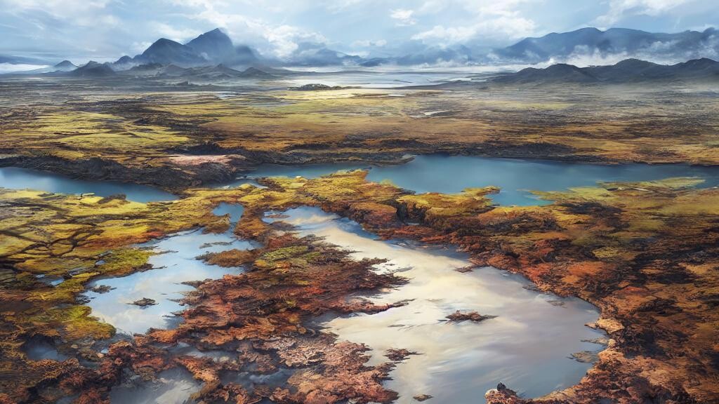 ArtStation - Background Collection Pact - "Mudflat" | Artworks