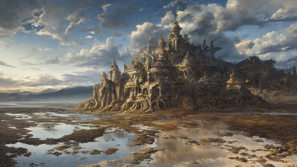 ArtStation - Background Collection Pact - "Mudflat" | Artworks