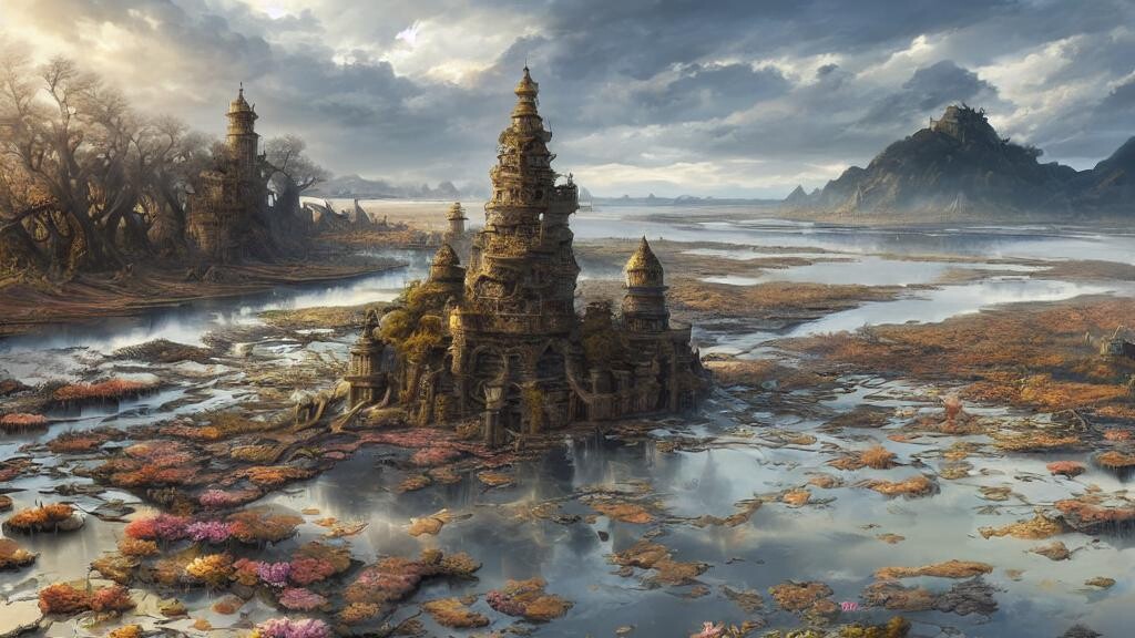 ArtStation - Background Collection Pact - "Mudflat" | Artworks