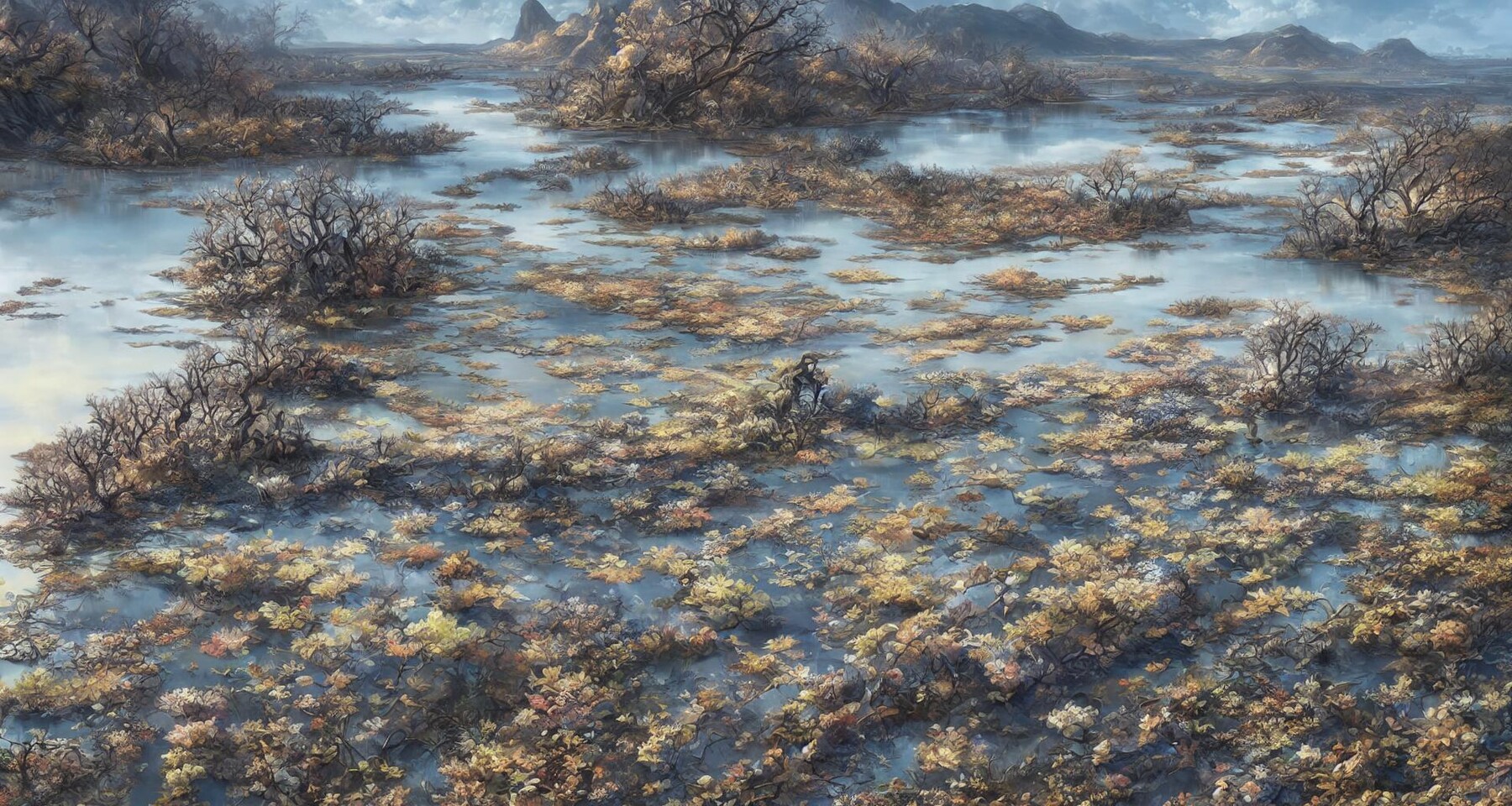 ArtStation - Background Collection Pact - "Mudflat" | Artworks