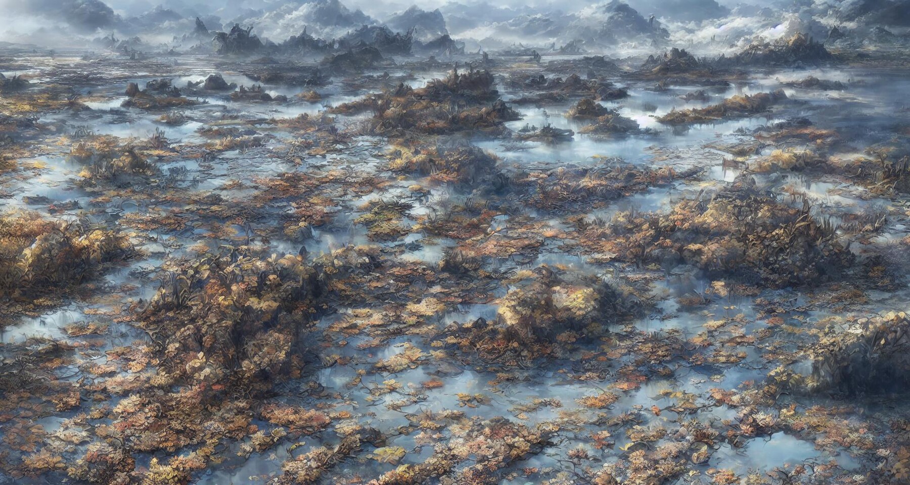 ArtStation - Background Collection Pact - "Mudflat" | Artworks